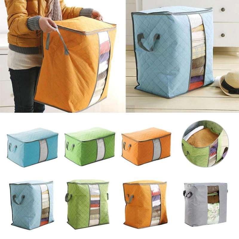 Promo Urijk Kantong Organi Penyimpanan Pakaian Fabric Storage Box M1466 ...