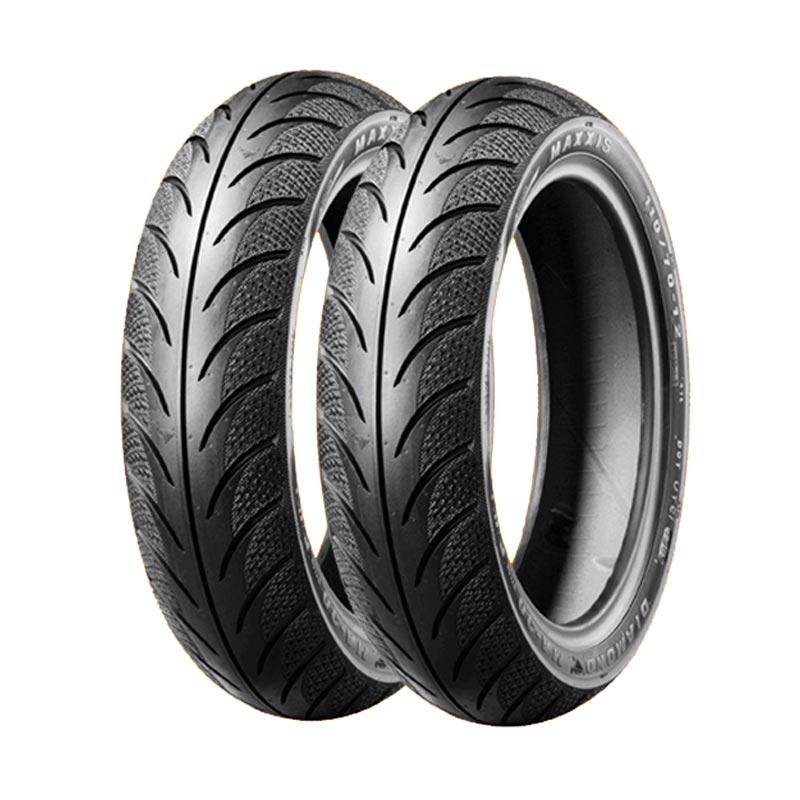 Promo Maxxis Diamond 80/90-14 & 90/90-14 Paket Ban Tubeless Motor Matic ...