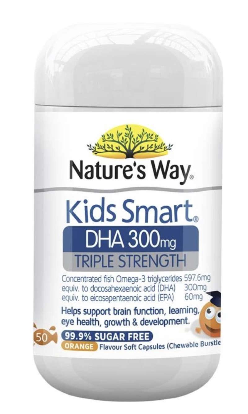 Jual Nature'S Way Kids Dha 300 Triple Strength di Seller PALANG MERAH ...