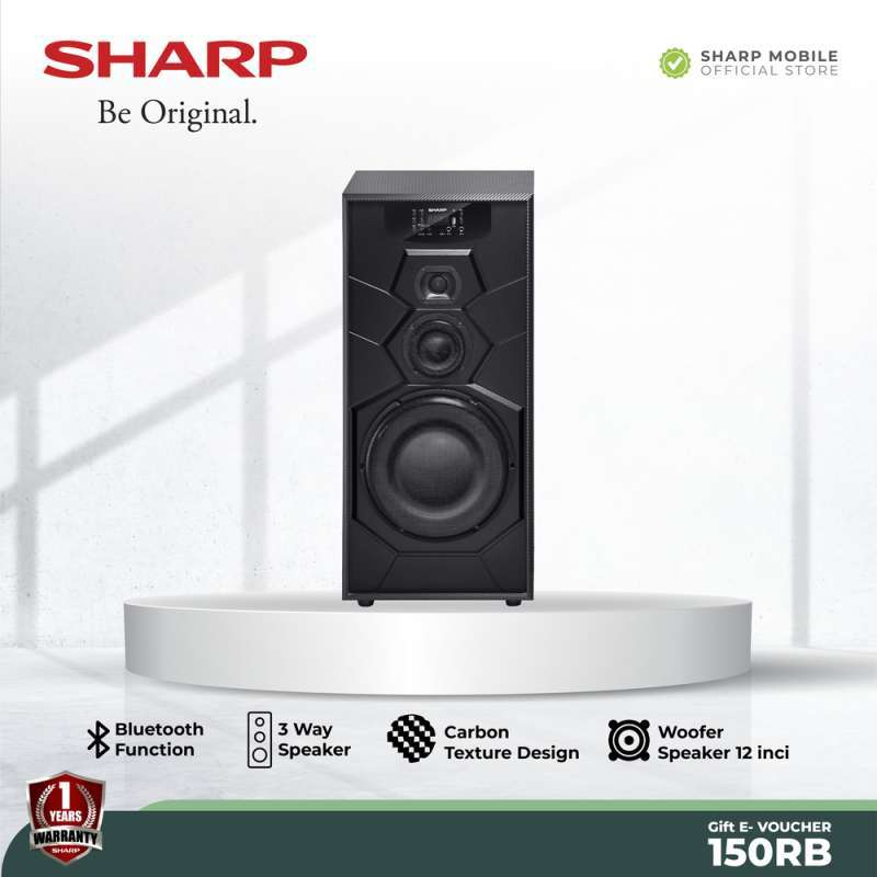 Promo Sharp Active Speaker Cbox-d1280cb Diskon 4% Di Seller Sharp ...