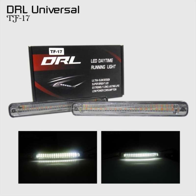 Promo LAMPU LED DRL Daytime Running Light - UNIVERSAL TF-17 - Ultra ...