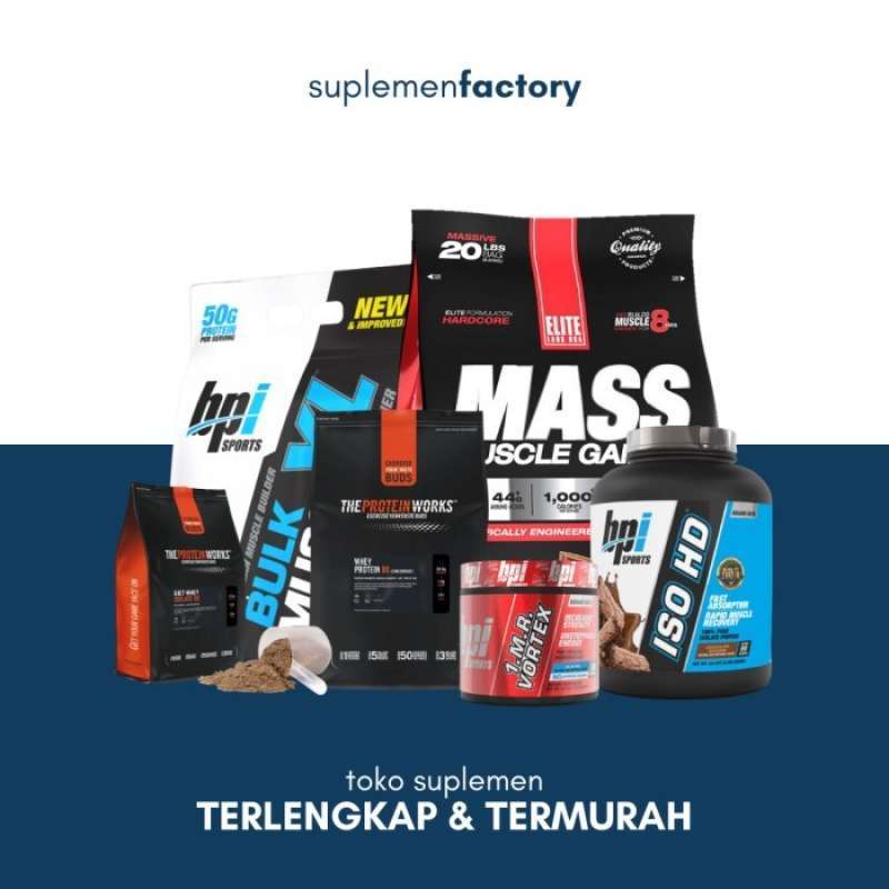 Jual Bpi Bulk Muscle Xl 2lbs Weight Mass Gainer Di Seller Chintya Store ...