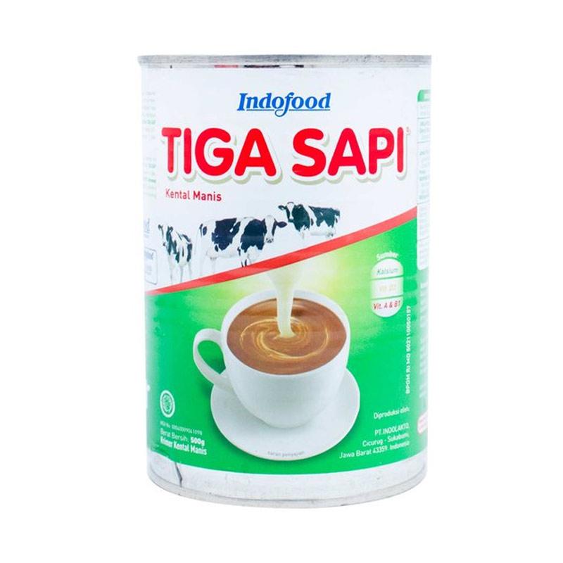 Jual Indofood Tiga Sapi Susu Kental Manis [500 g] di Seller Djati Indah ...
