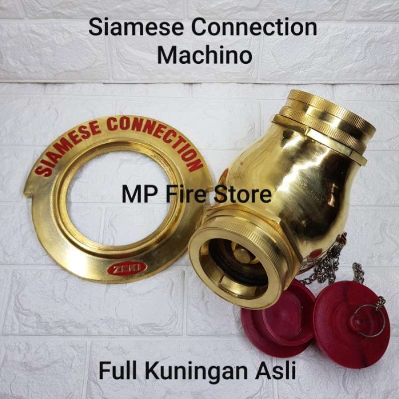 Promo Siamese Connection Zeki S7 4 X 2.5 X 2.5 Machino Pemadam Fire ...