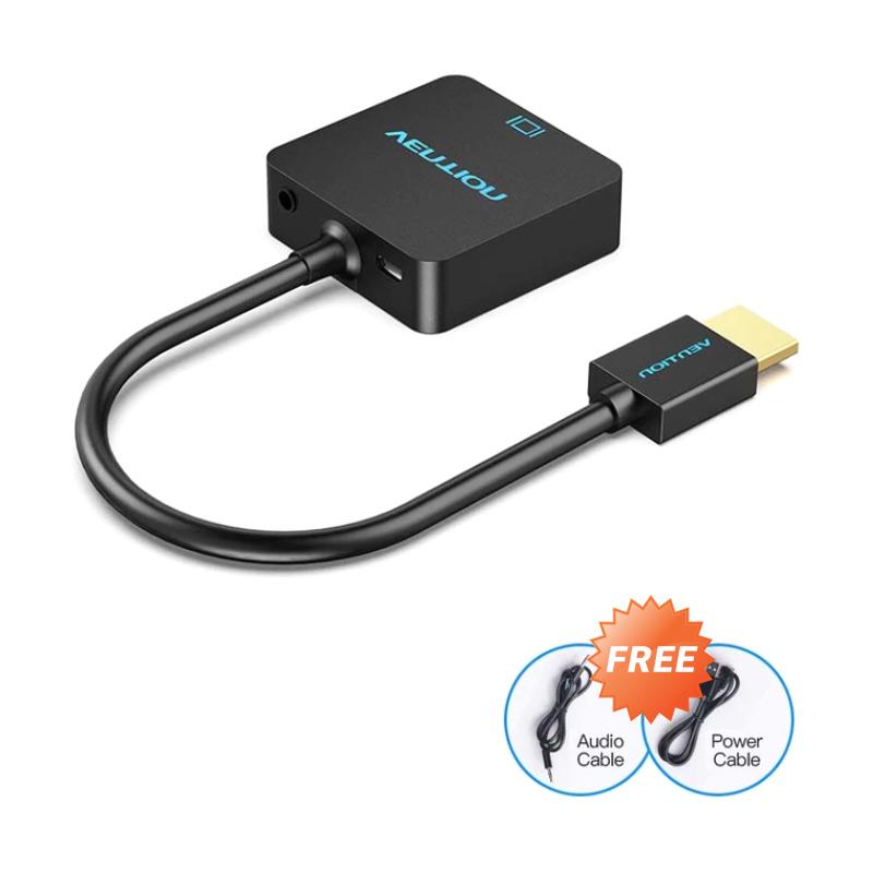 Promo FS - Vention ACR HDMI to VGA Adapter with Audio Port dan USB ...