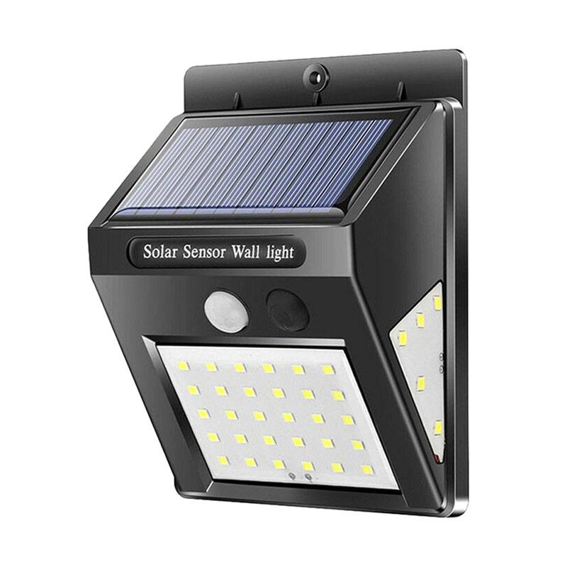 Jual Solar LED Power Lamp Motion Sensor Wall Light Outdoor Waterproof PIR di Seller Tolkien ...