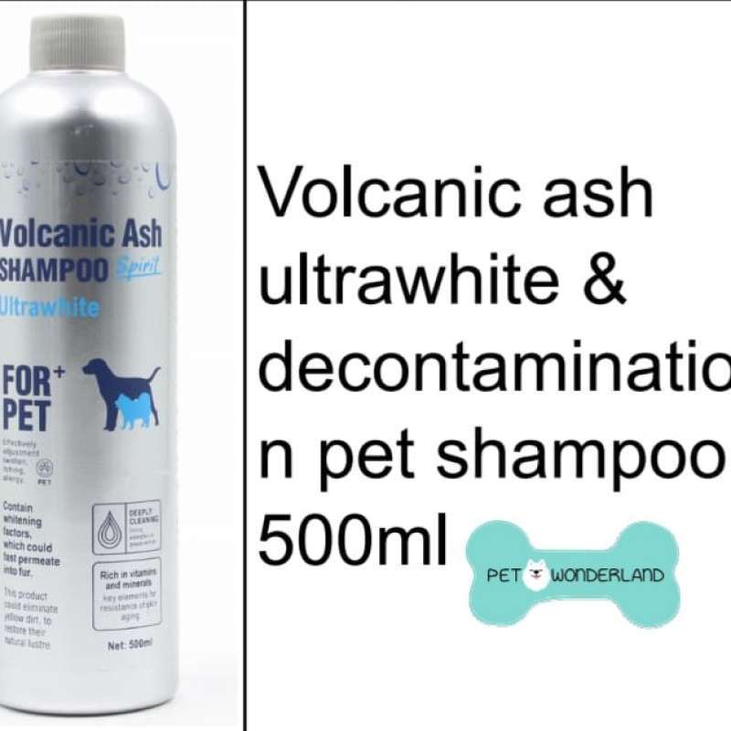 Jual Shampoo Anjing - Volcanic Ash Whitening 500ml - Dog Shampoo di ...