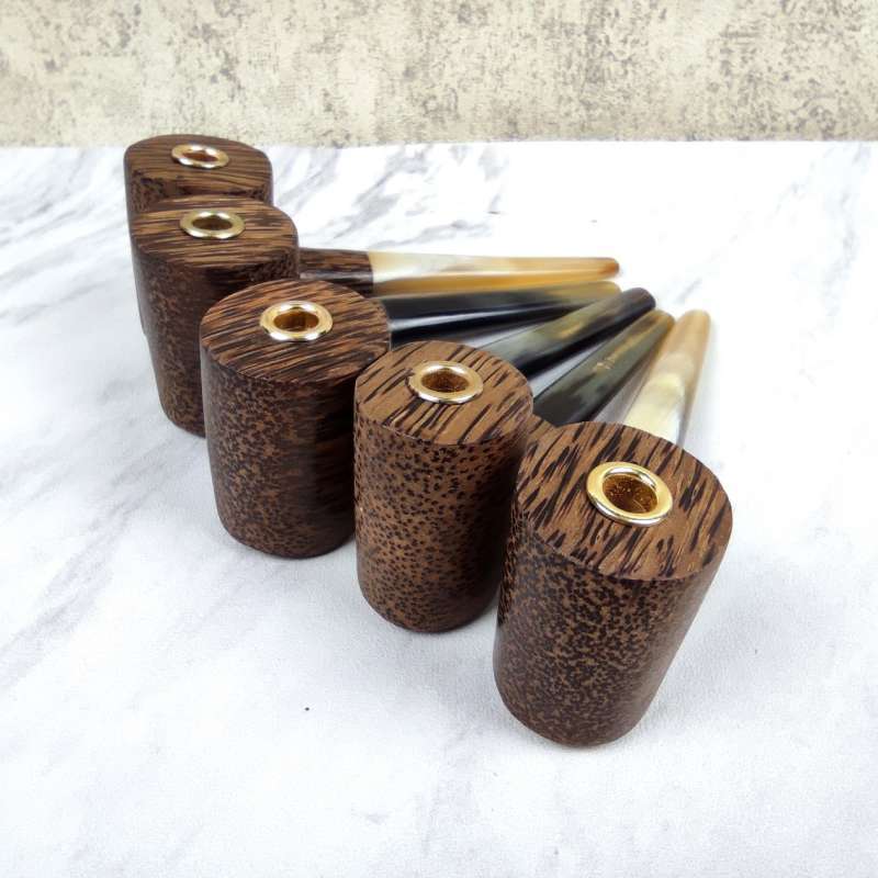 Jual Horn Craft_once Pipa Rokok Cangklong Besar Kayu Kelapa Dan Tanduk ...