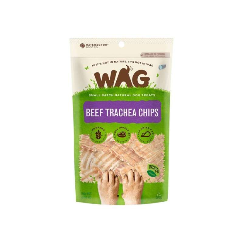 Jual WAG Beef Trachea Chips M - Air Dried Dog Treats Snack Anjing Hewan ...