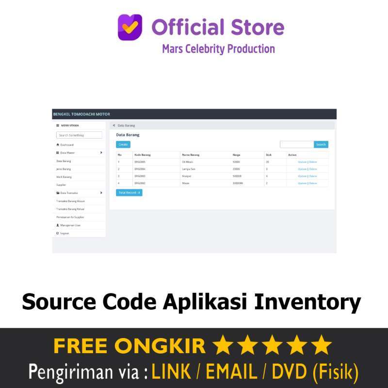 Jual Source Code Aplikasi Inventory Transaksi Penjualan Berbasis Web ... Jual Source Code Aplikasi Inventory Transaksi Penjualan Berbasis Web ...