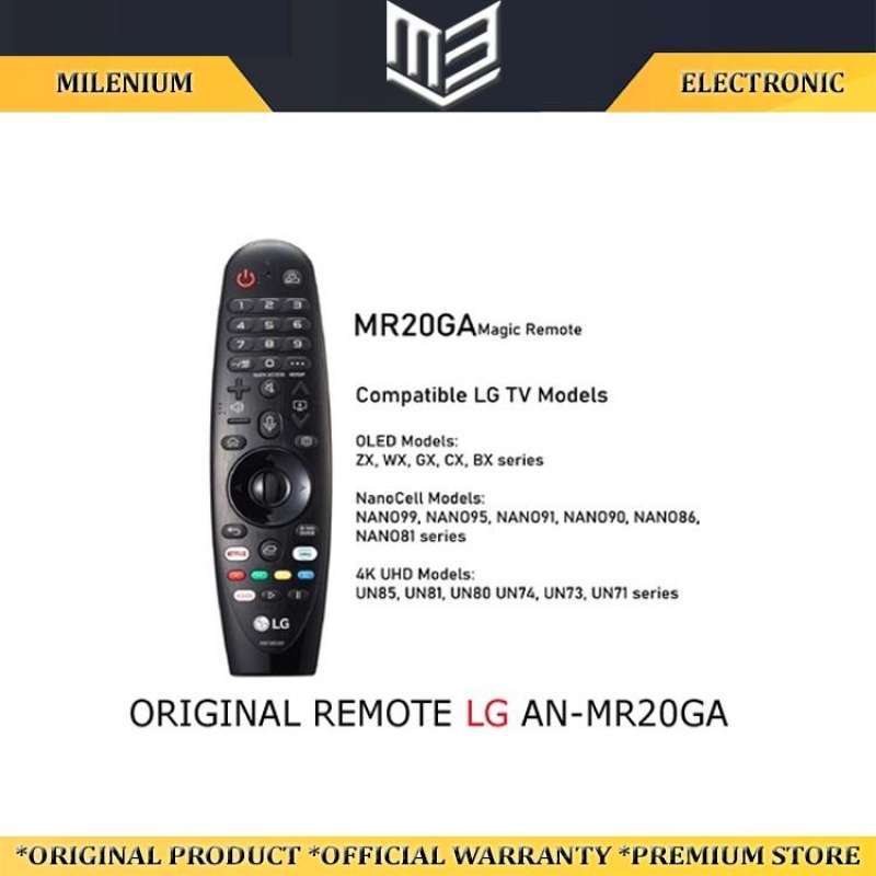 Jual MAGIC REMOT LG MAGIC AN-MR20GA / REMOTE AN-MR20GA ORIGINAL LG di ...