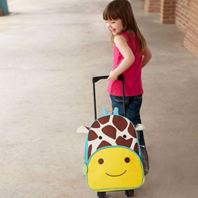 Jual Skip Hop Zoo Kids Rolling Luggage Giraffe Tas Anak di Seller Tiny ...