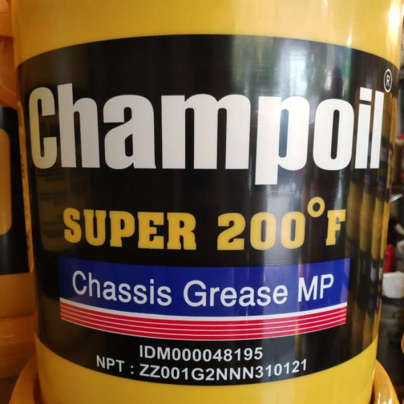 Promo Minyak Gemuk Champoil Super Champoil Grease 15Kg Diskon 23% di ...