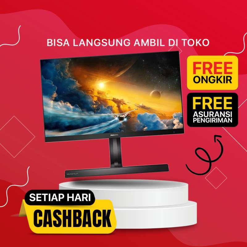 Jual Philips Monitor Gaming 252M1RPE Momentum 24 IPS LED 240Hz 0.5ms ...