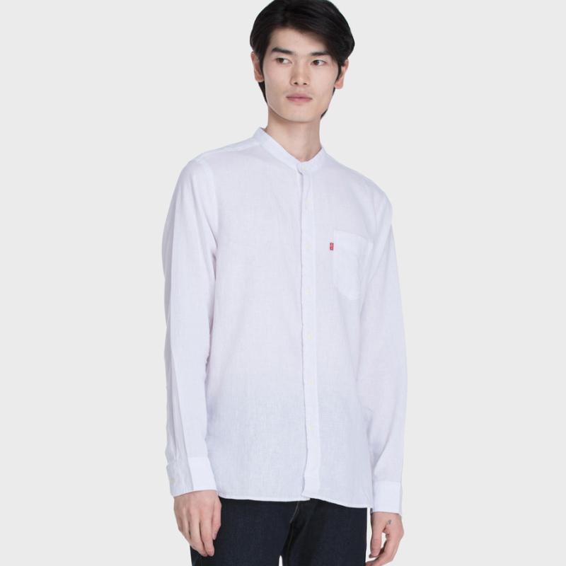 Jual Levi's 12884 Mandarin 1 Pkt Kemeja Pria - White [47784-0009 ...