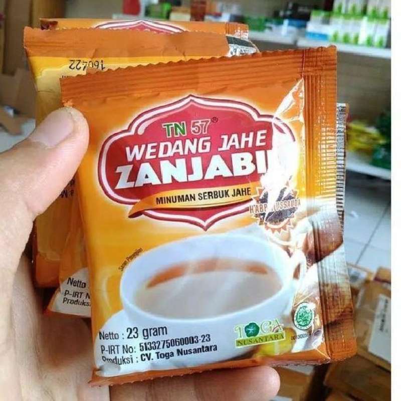 Jual Wedang Jahe Zanjabil TN 1 Renceng 10 sachet Jahe Zanjabil di ...