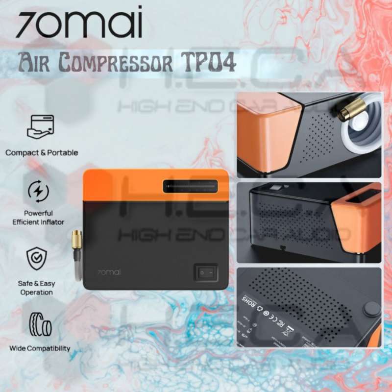 Jual 70mai Air Compressor TP04 Pompa Udara Ban Mobil Kompresor Portable ...