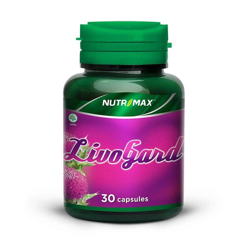 Jual NUTRIMAX LIVOGARD LIVER CARE LIVO GARD VITAMIN OBAT FUNGSI HATI ...