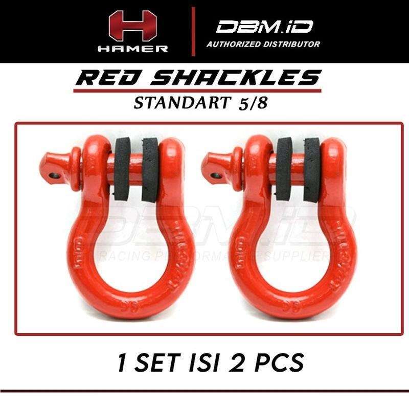 Jual HAMER Red Shackles Standart 5/8 Alat Recovery Mobil Beban Berat di ...
