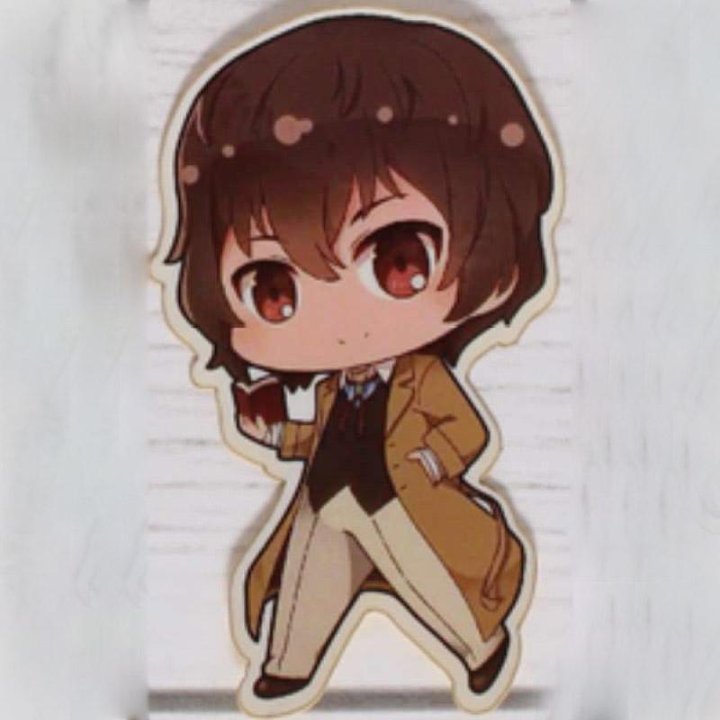 Jual OEM 1 Bungou Stray Dogs Osamu Dazai B Anime Karakter Sticker di ...