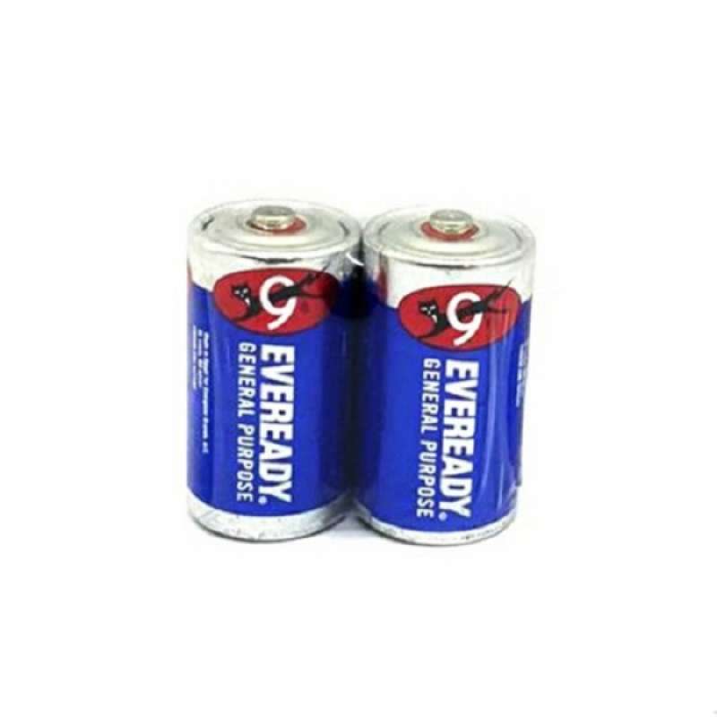 Jual Baterai Eveready Biru Besar Type D isi 2 di Seller Toko Pieter ...