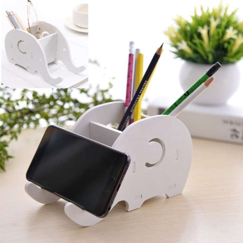 Promo Rak Tempat Pulpen Pensil Hp Kotak Organizer Box Model Gajah ...