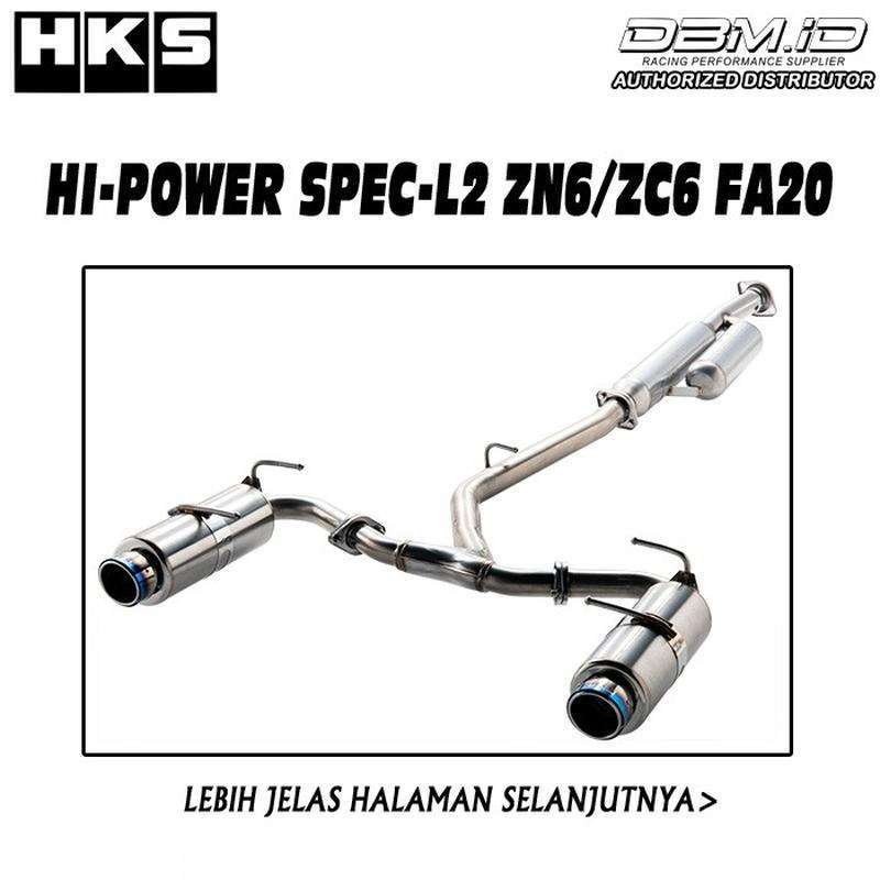Jual Knalpot Muffler Hks Hi Power Spec-l2 Brz Ft86 Ft 86 32016-at123 Di Seller Cv Dbm - Pucang ...