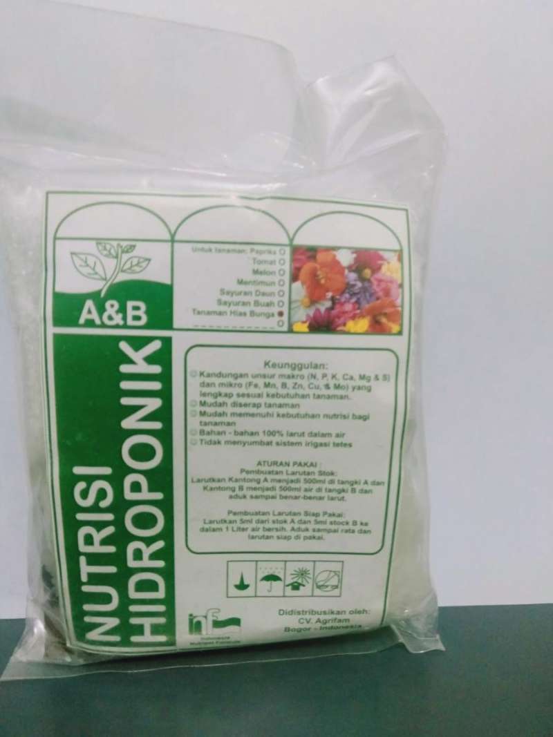 Jual Pupuk Nutrisi Hidroponik Ab Mix Bunga Di Seller Cv. Mitratani ...