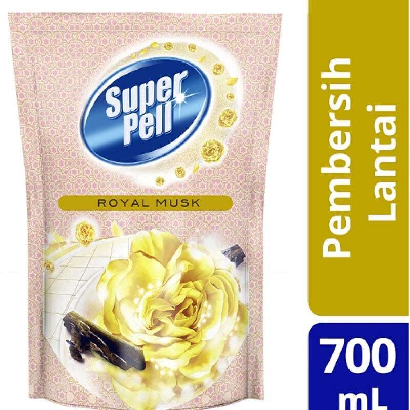 Jual Super Pell Pembersih Lantai Royal Musk Refill [700ml] Di Seller ...