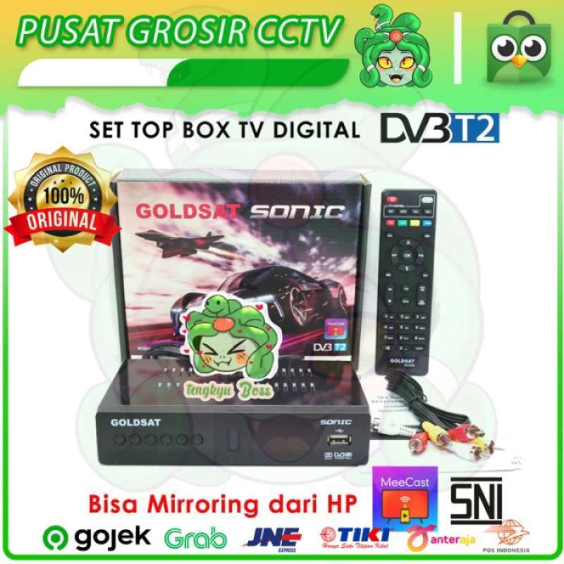Jual Set Top Box Tv Digital Goldsat Sonic Dvb-T2 Stb di Seller Neandro ...