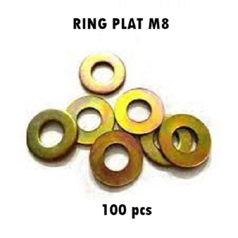 Jual RING PLAT M8 - RING PLAT BAUT M8 ISI 100 PCS di Seller Sinar Jaya88 - Tangkerang Timur ...