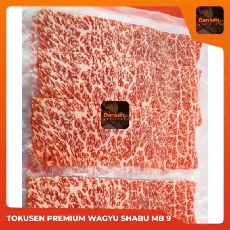 Jual Super Premium Wagyu Shabu Shabu Tokusen Mb 6-9+ Halal di Seller ...