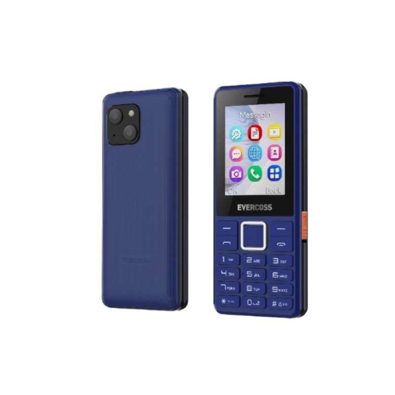Jual Evercos N2c Feature Phone Candybar Hp Murah Garansi Resmi - Blue ...