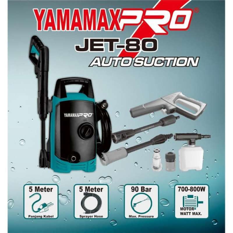 Jual YAMAMAX PRO JET-80 Jet Cleaner Mesin Steam di Seller Laris Terus ...