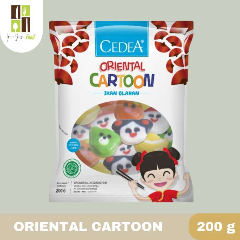 Jual Cedea Oriental Cartoon 200 Gr Di Seller Yan Jaya Food - Cigondewah Rahayu, Kota Bandung ...