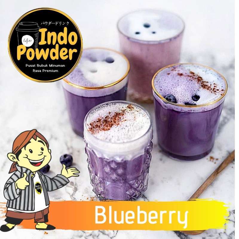 Promo Indo Powder Blueberry Powder Minuman Bubuk [1 Kg] Diskon 27% di ...