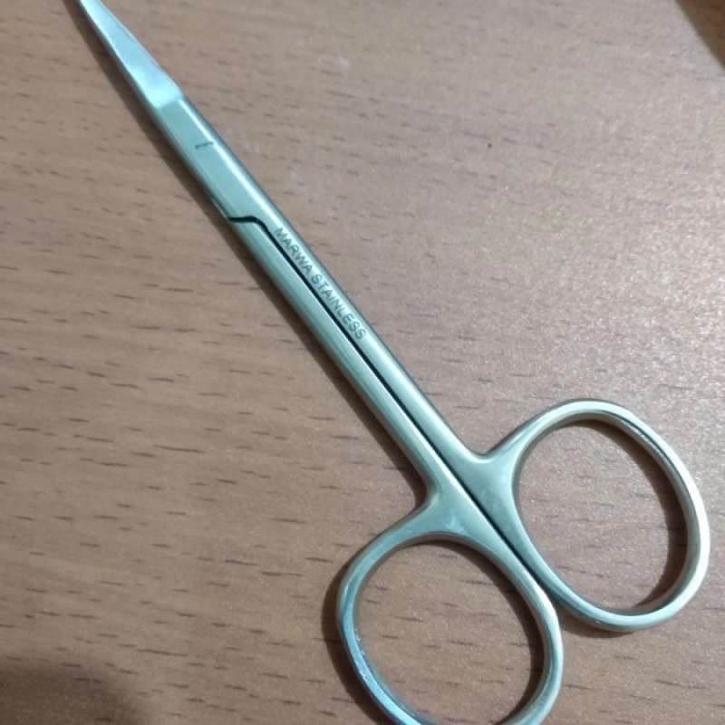 Promo Gunting Operasi Lurus 14cm Stainless Steel Diskon 41% Di Seller ...