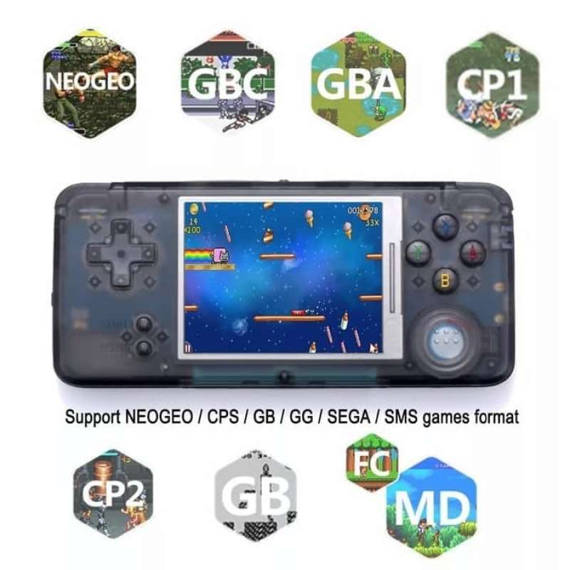 Promo Retro Game RS-97 Handheld Game Console 16GB include 3000 games ...