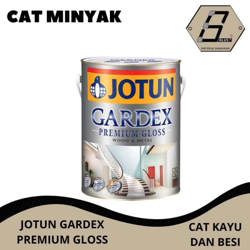 Promo CAT KAYU DAN BESI JOTUN GARDEX PREMIUM GLOSS JADE GREEN - GALON ...