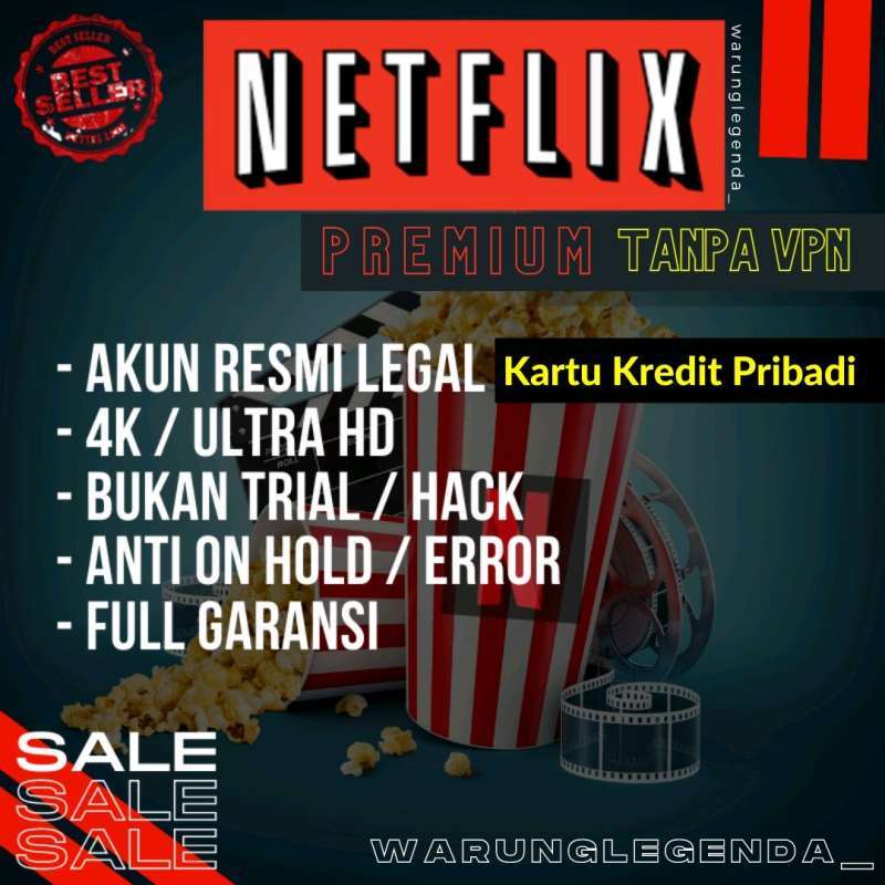 Jual Netflix / Netflix Premium / Netflix Murah Di Seller Warunglegenda_ - Kampung Baru, Kota ...