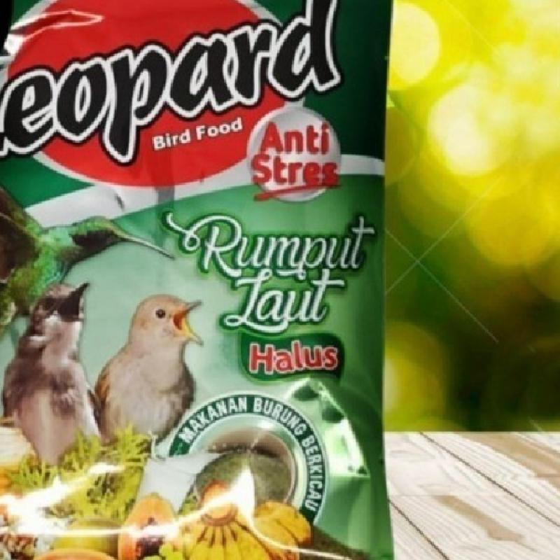Jual Leopard Rumput Laut Ijo Pakan Pur Voer Halus Alus Pakan Burung ...