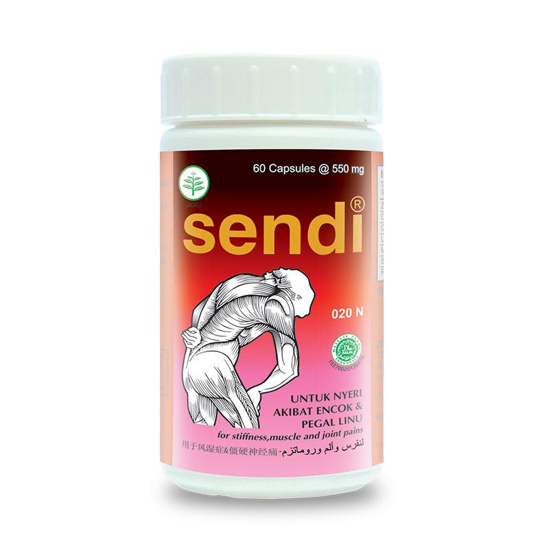 Jual SENDI Borobudur Herbal Suplemen Tulang & Sendi [60 Kapsul] di ...