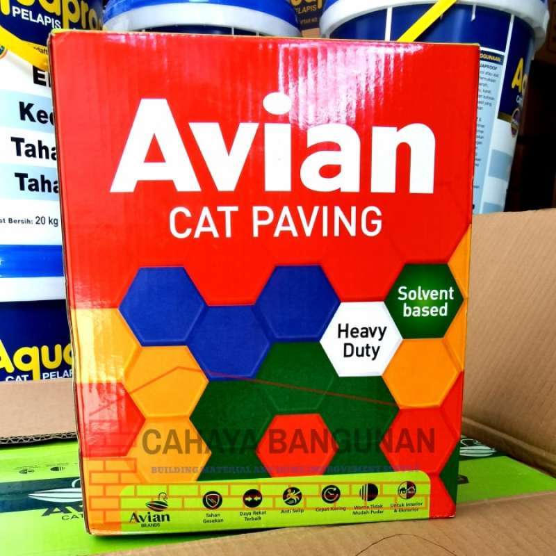 Promo Cat Paving Marka Jalan Beton Lapangan Konblok Aspal Pasir Avian ...
