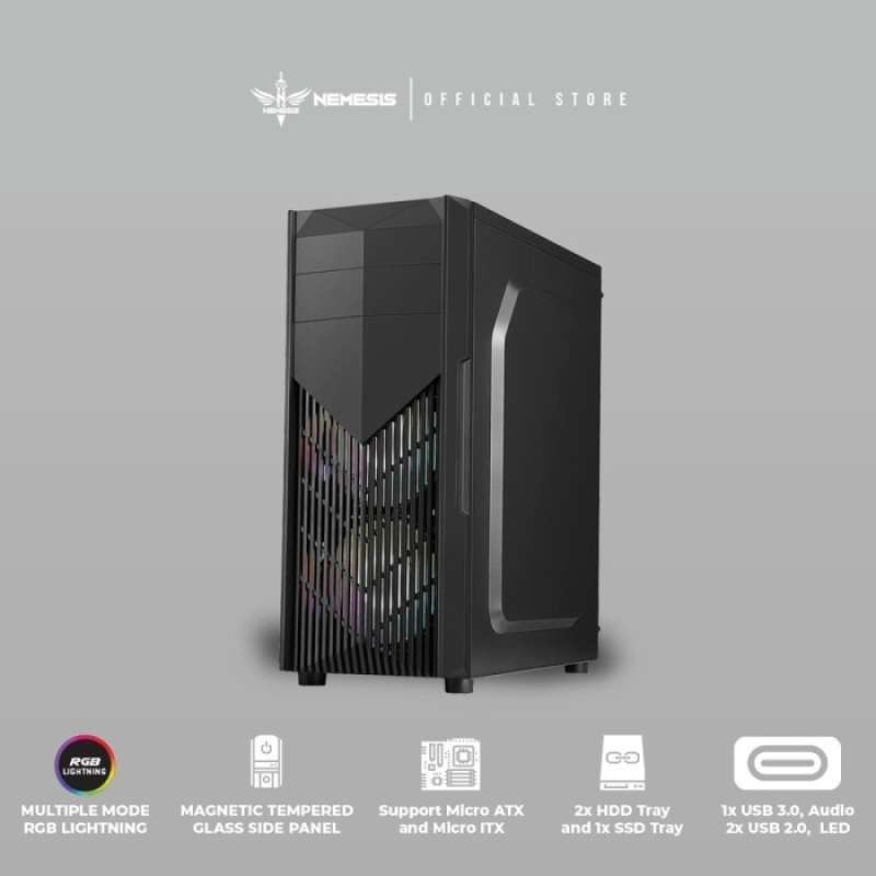 Promo Tanpa Merk NYK Nemesis Casing Komputer Gaming T10 Scylla - PC ...