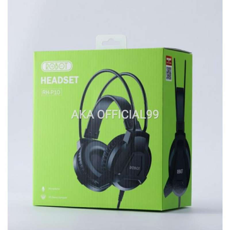 Promo Tanpa Merk ROBOT RH P10 HEADSET GAMING HEADPHONE GAMING DOUBLE ...