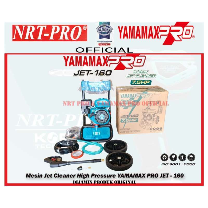 Jual Mesin Jet Cleaner High Pressure Washer 200 Bar Yamamax Pro Jet 160 ...