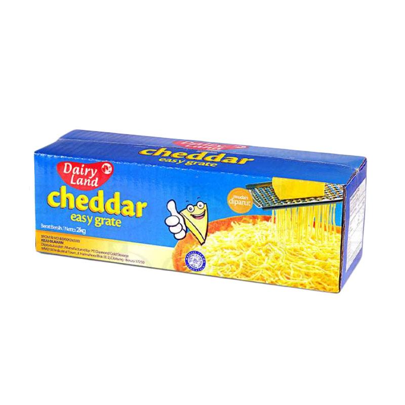 Jual Diamond Dairy Land Cheddar Easy Grate [2 kg] di Seller TOKO ...