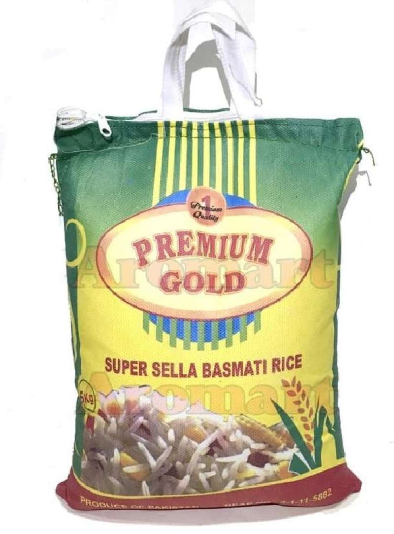 Jual Premium Gold Super Sella Basmati Rice di Seller Aromart - Purwokerto Lor, Kab. Banyumas ...