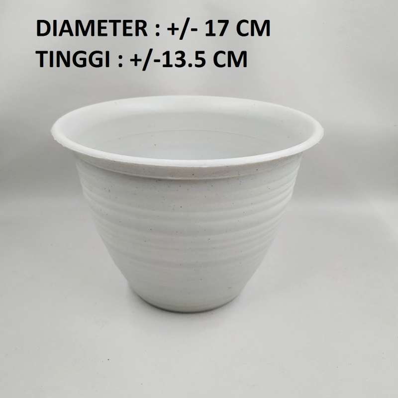 Jual POT TANAMAN GUCI PUTIH NO 20 JET (1 SET 3 PC) PBPLPL2640 di Seller ...