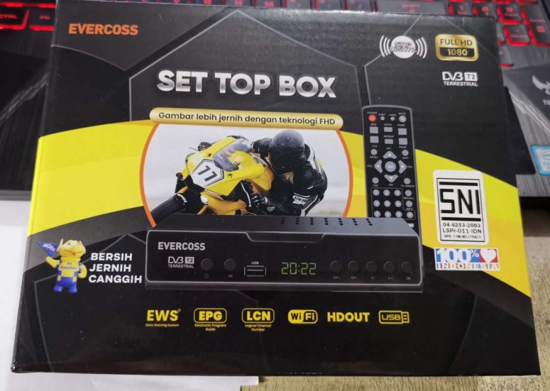 Jual Evercross Set Top Box Pro Tv Digital Receiver Full Hd Stb ...